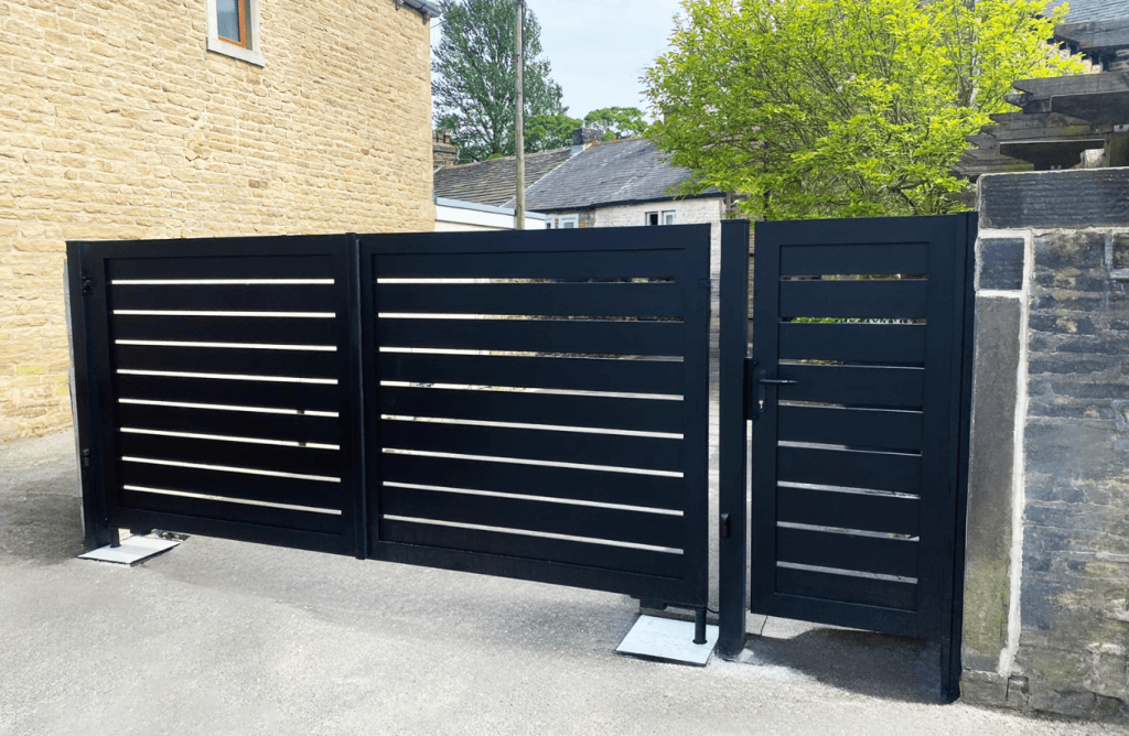 Slatted Aluminium Gates | North Va